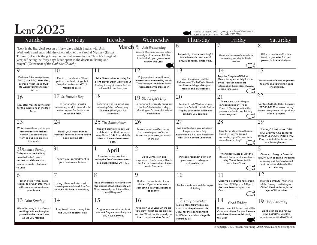 Lent Resources – Lovely Lady Linens
